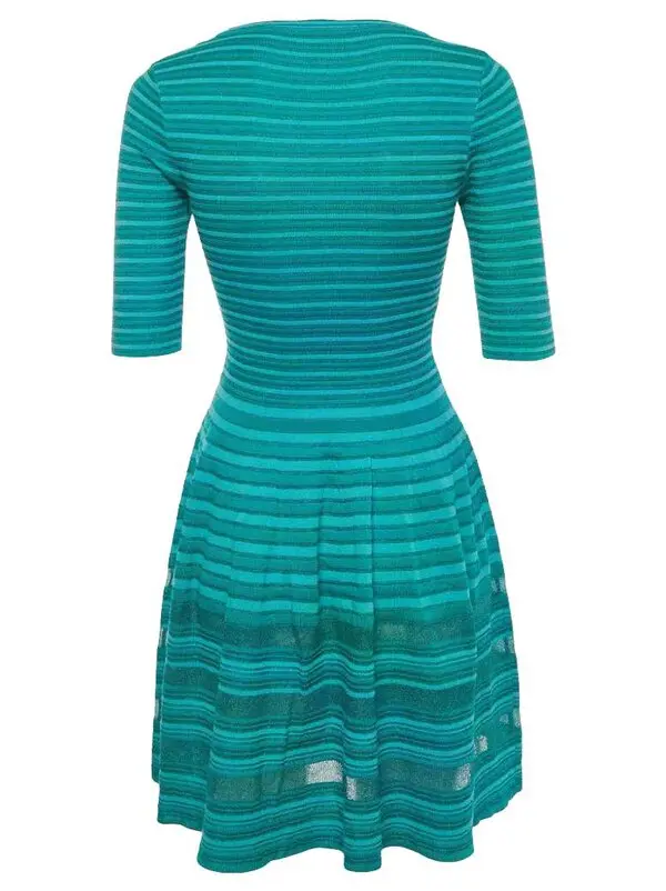 Missoni Striped Midi Dress - Green