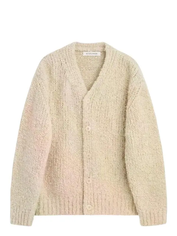 SUNFLOWER John Chunky-knit Cardigan - Neutrals