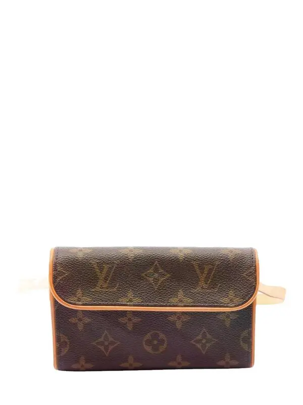 LOUIS VUITTON 2002 Florentine Monogram Belt Bag - Brown