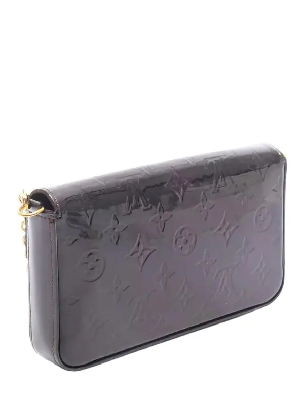 LOUIS VUITTON 2019 Felicie Monogram Clutch Bag - Brown