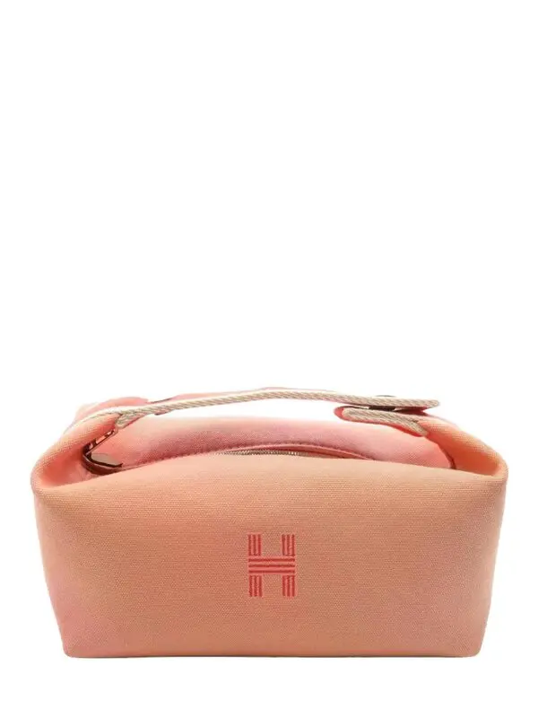 Hermès 2010s Pm Bride-a-brac Make Up Bag - Pink