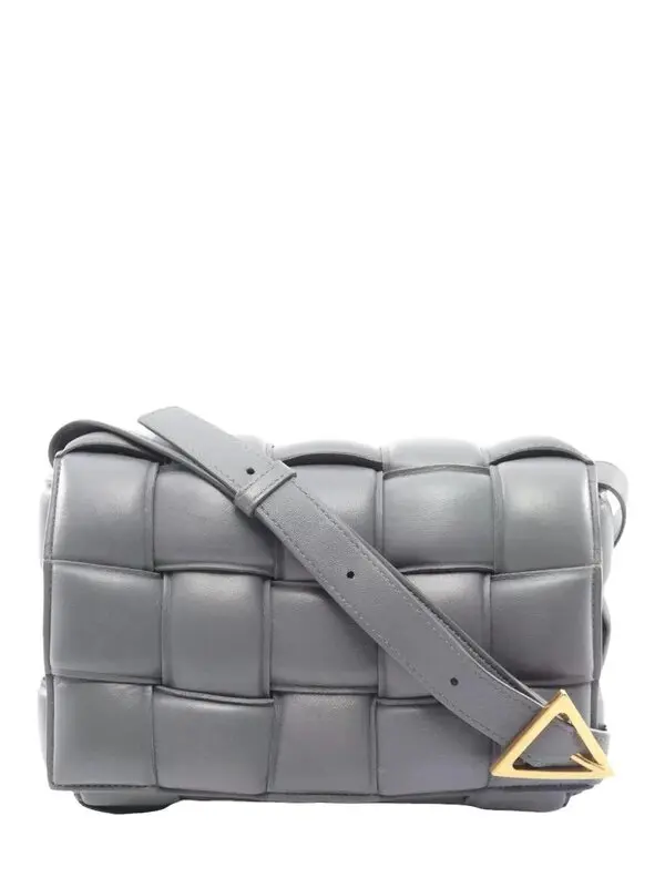 Bottega Veneta Padded Cassette Shoulder Bag - Grey
