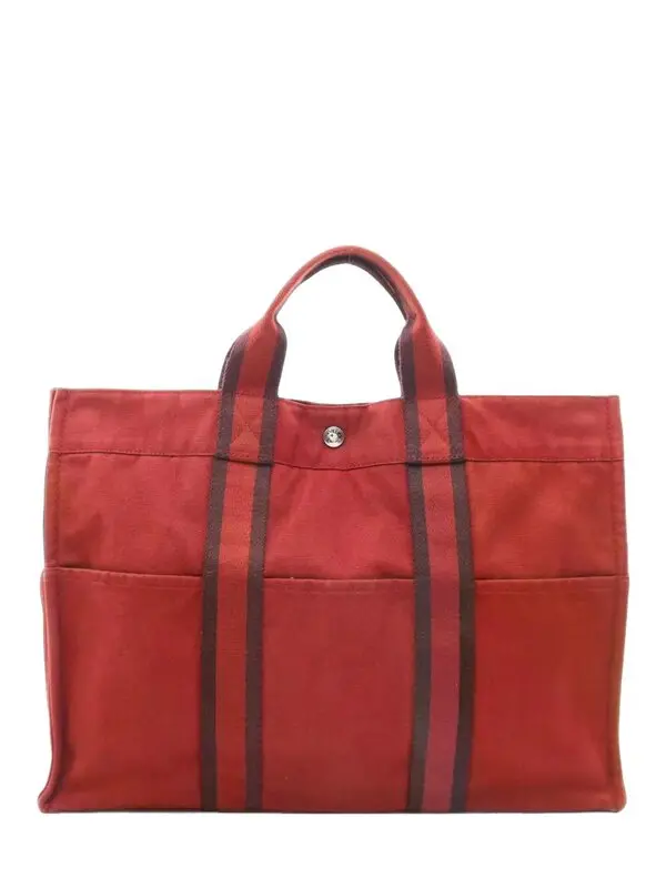 Hermès Mm Fool Toe Tote Bag - Red