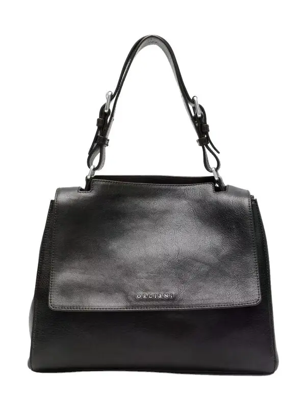 Orciani Leather Shoulder Bag - Brown