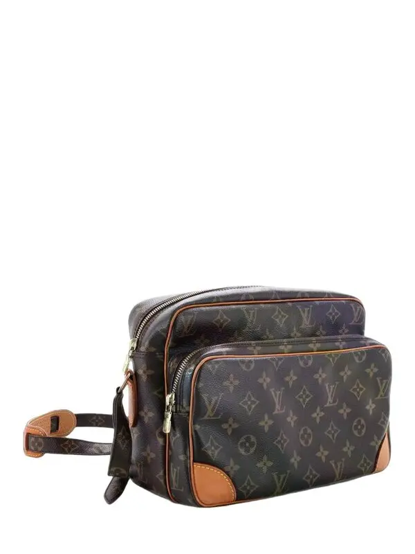 LOUIS VUITTON Monogram Canvas Messenger Bag - Brown