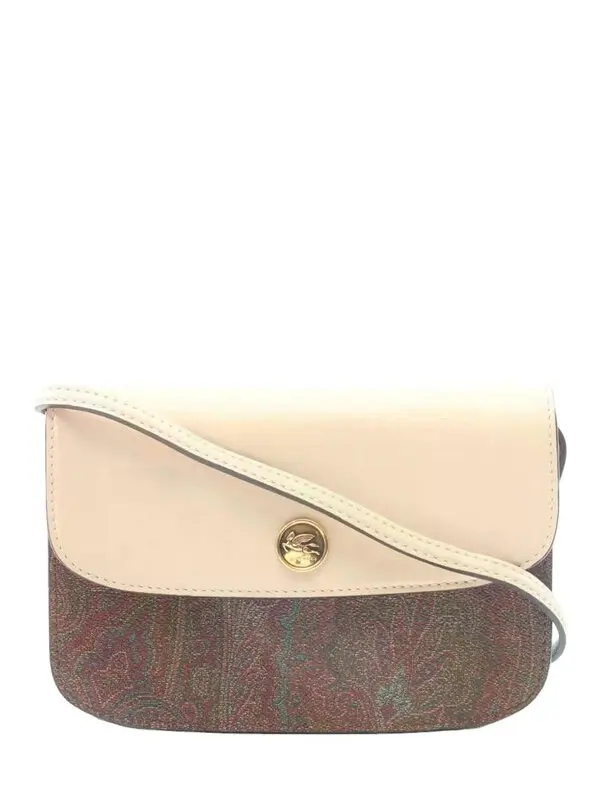 Etro Paisley Print Shoulder Bag - Neutrals