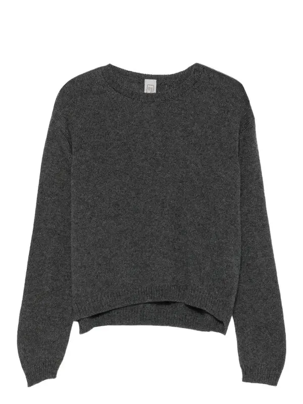 PRIVATE 0204 Fine-knit Cashmere Sweater - Grey