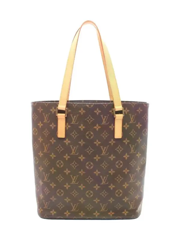LOUIS VUITTON Monogram Canvas Tote Bag - Brown