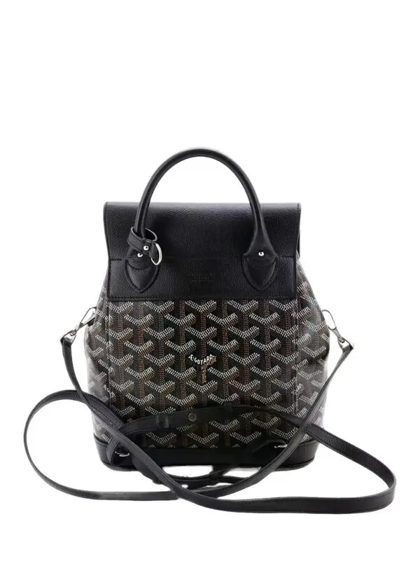 Goyard Alpin Coated Canvas Mini Backpack - Black