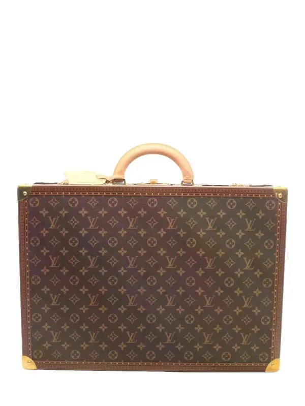 LOUIS VUITTON Alzer Monogram Trunk Case - Brown