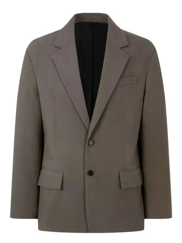 STUDIO TOMBOY Notched-lapel Single-breasted Blazer - Brown