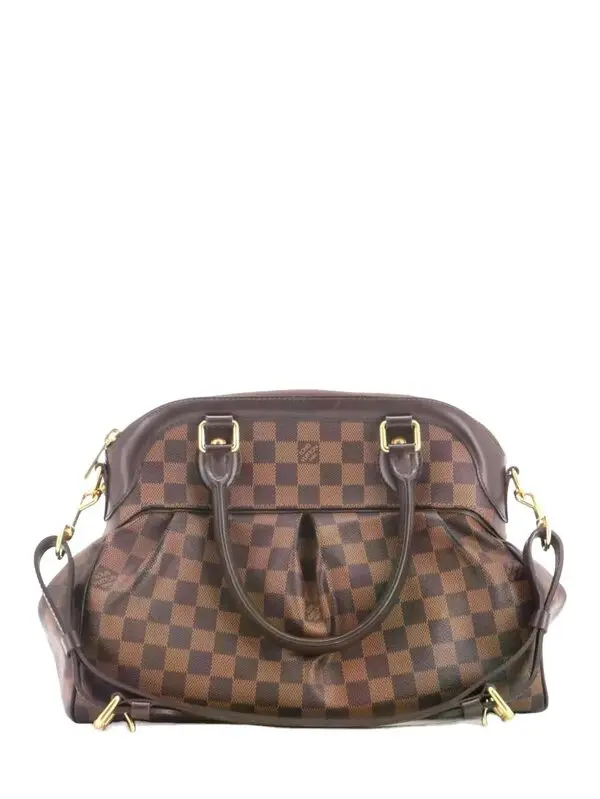 LOUIS VUITTON Trevi Damier Pm Satchel - Brown