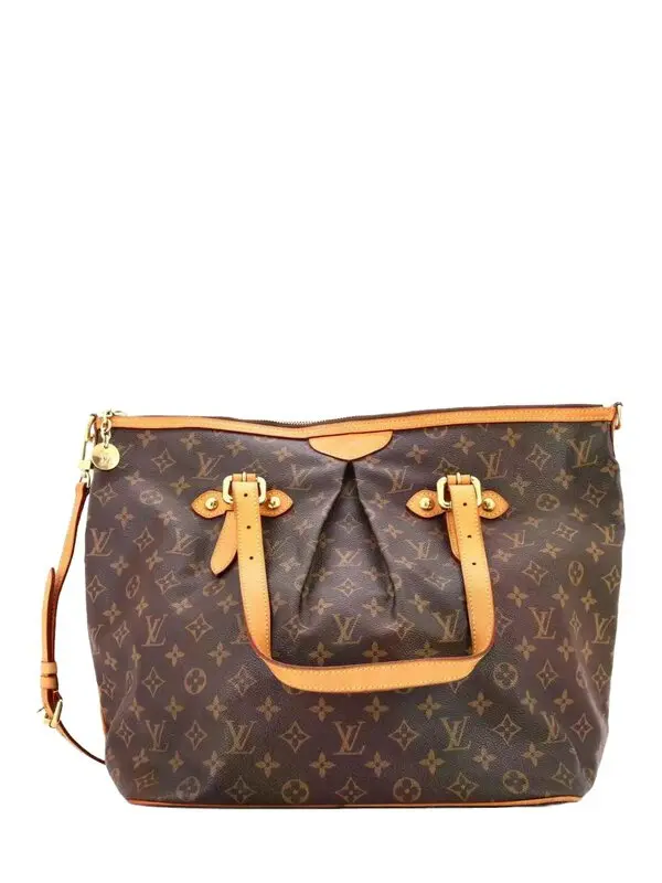 LOUIS VUITTON Monogram Canvas Gm Tote Bag - Brown