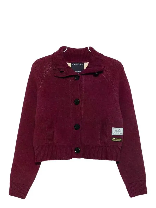 B.B. WALACE Hesse Button-up Cardigan - Red