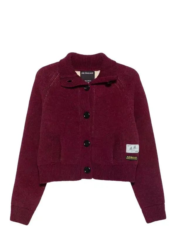 B.B. WALACE Hesse Button-up Cardigan - Red