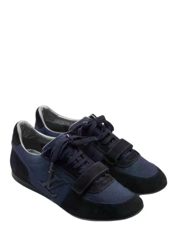 LOUIS VUITTON Stardust Touch-strap Sneakers - Blue