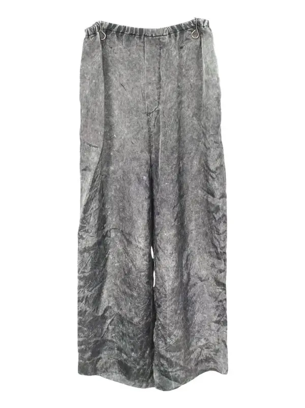 Balenciaga 2010s Chemical-wash Trousers - Grey