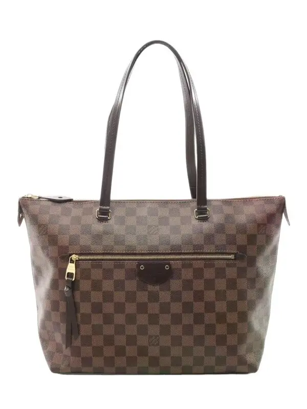 LOUIS VUITTON Damier Ebene Jena Shoulder Bag - Brown
