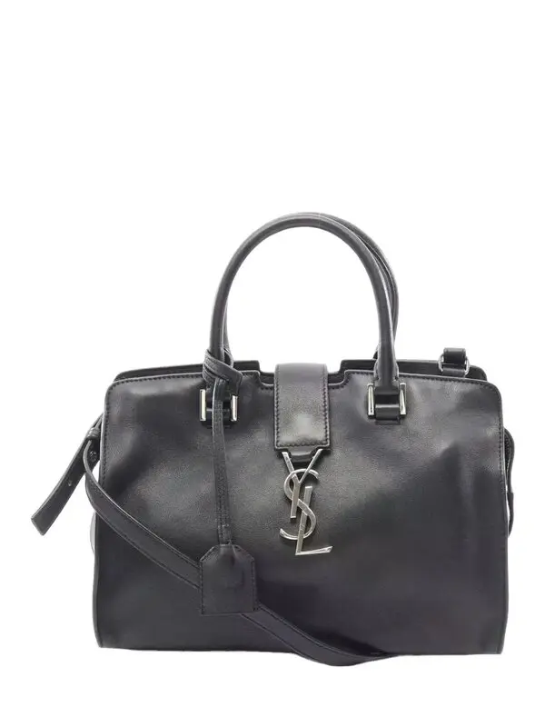 Saint Laurent 2000s Baby Cabas Two-way Tote Bag - Black