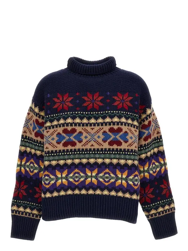 Polo Ralph Lauren Fair Isle Turtleneck Sweater - Multicolore