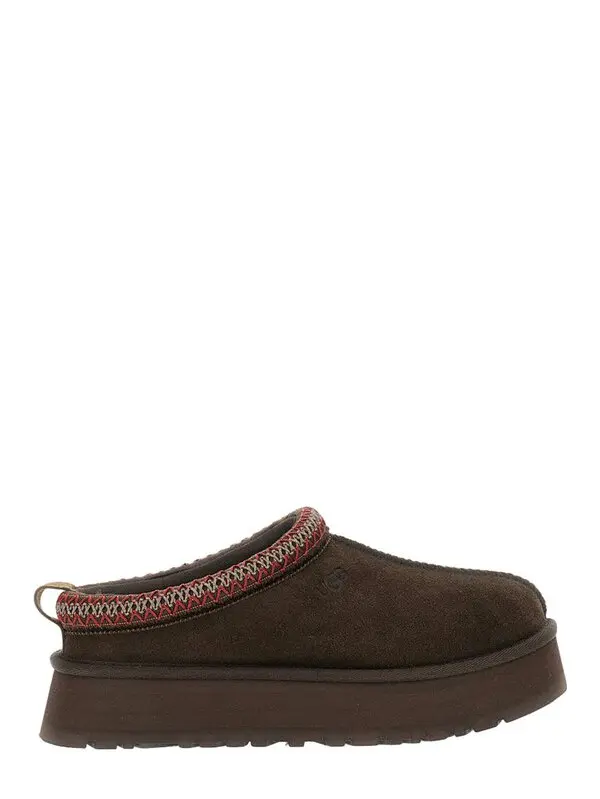 UGG Tazz Ii Suede Platform Clogs - Marrone