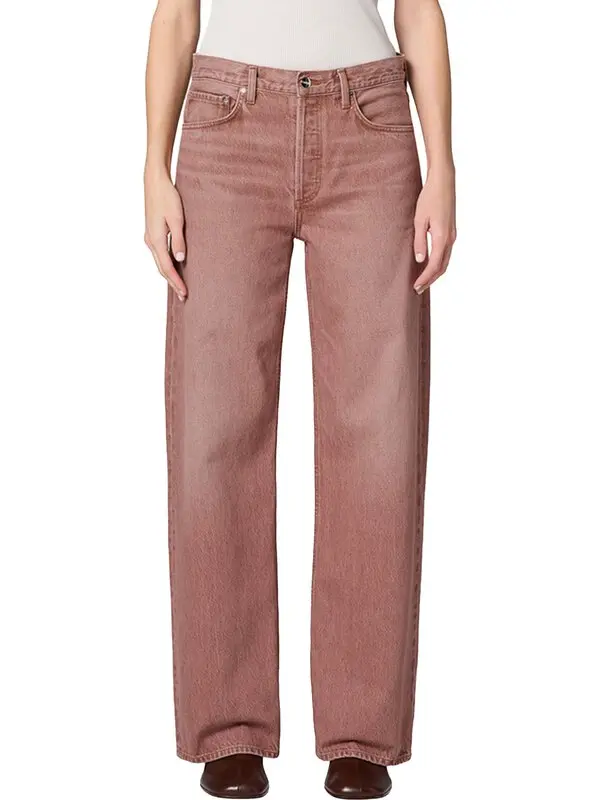 AGOLDE Arc Jeans - Rose