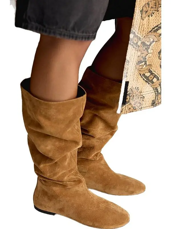 VAGABOND SHOEMAKERS Aleya Slouch Tall Boots - Harvest