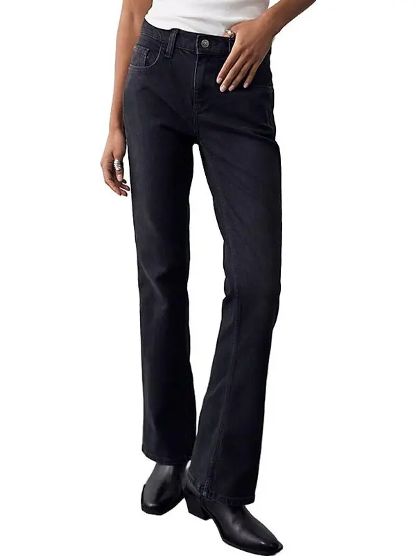 Free People We The Free Monte Low-rise Slim Bootcut Jeans - After Dark