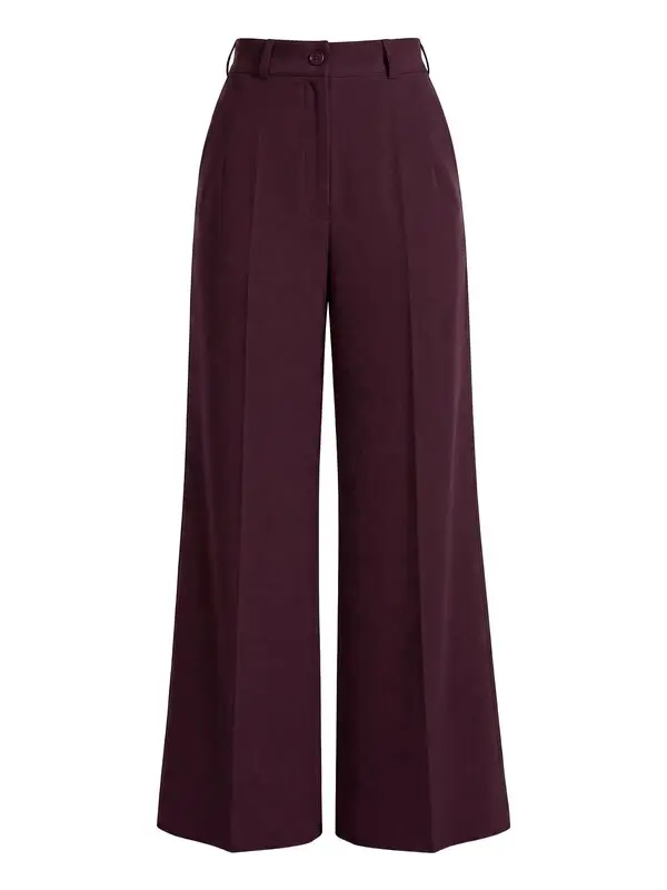 FAZA ATELIER Bordeaux Trousers - Red