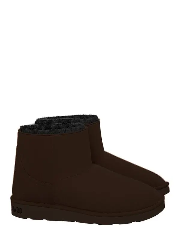 NEW ORCHARD Classic Vegan Short Boots - Brown