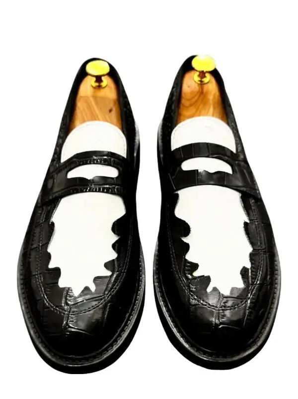 JPO Koch House Platform Loafers - Black
