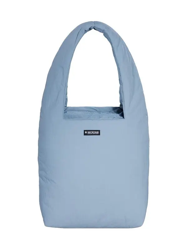 NEW ORCHARD Shoulder Vegan Bag With Cosmetic Pouch - Blue