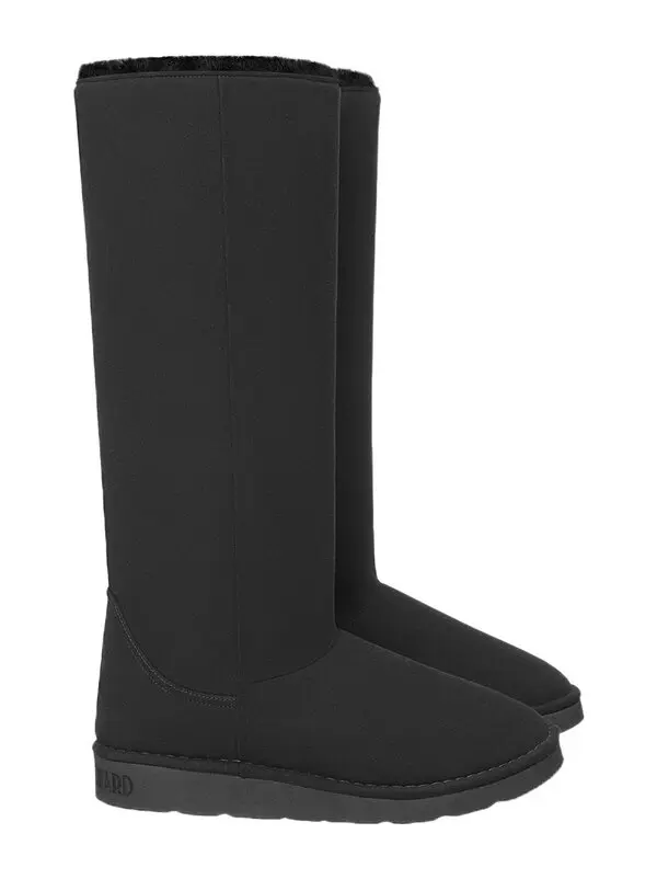 NEW ORCHARD Classic Vegan Long Crystal Boots - Black