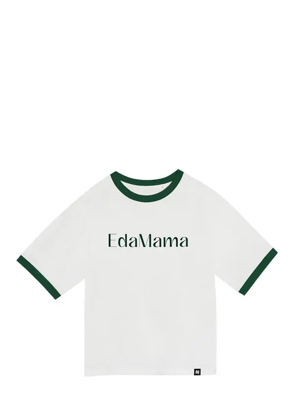 NEW ORCHARD Vegan Slogan T-shirt - White