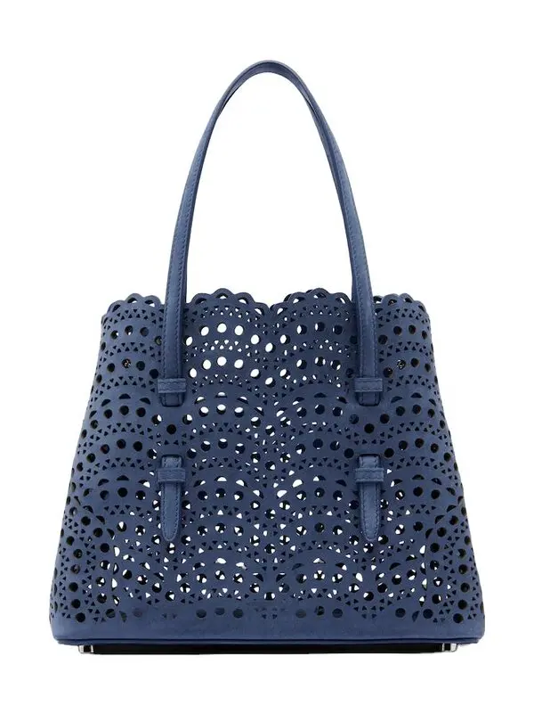 Alaïa Mina 20 Top-handle Bag - Blue