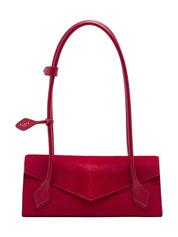 Alaïa Le Teckel Small Shoulder Bag - Red