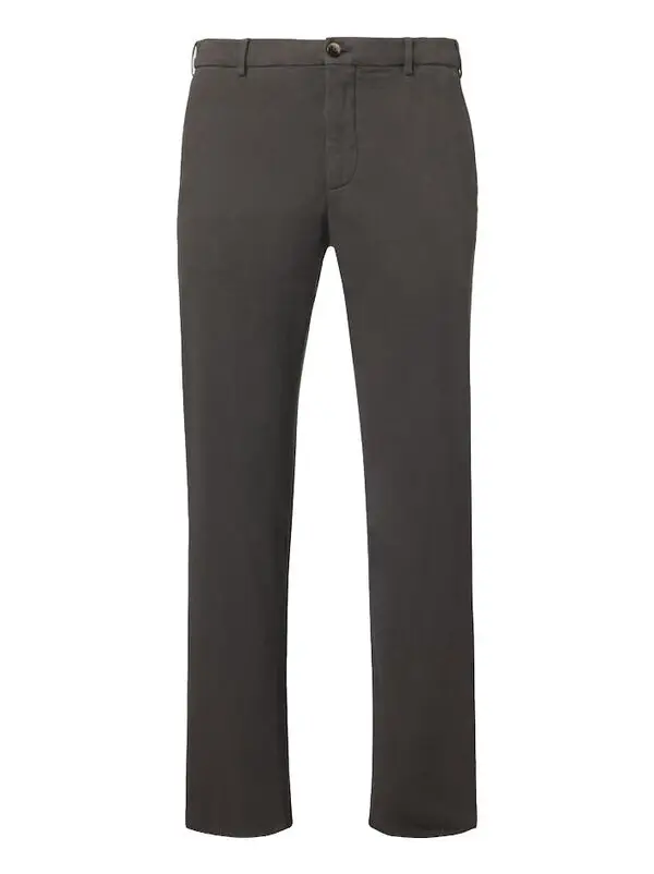Agnona Cotton-blend Chinos - Green