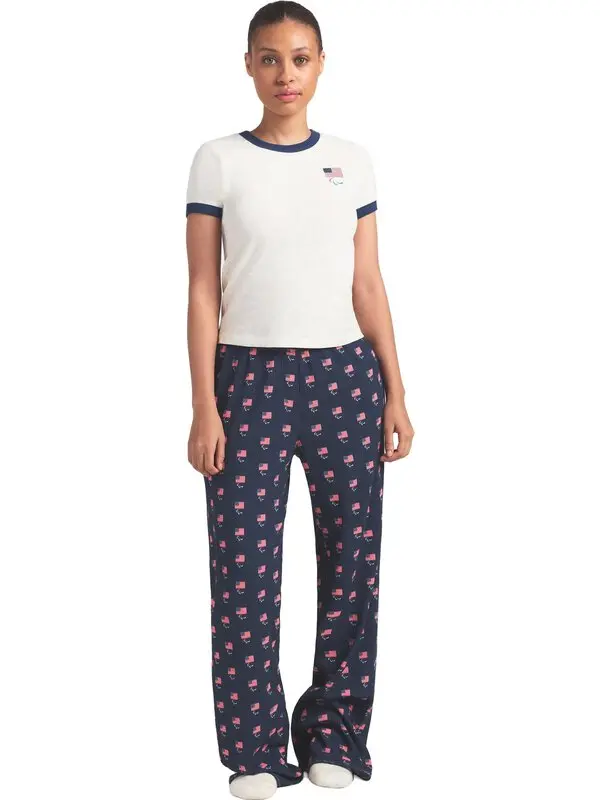 SKIMS Worn In Jersey Shrunken T-shirt - Ecru
