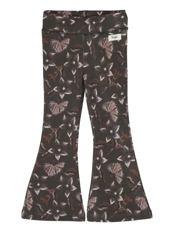 BAJE STUDIO Mare" Flare Trousers - Brown