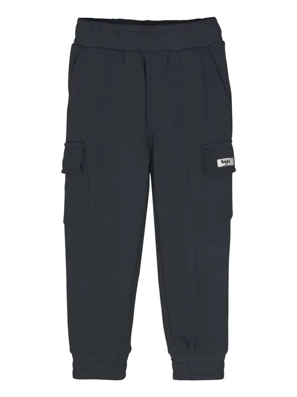 BAJE STUDIO Palmer Organic Cotton Blend Cargo Pants - Blue