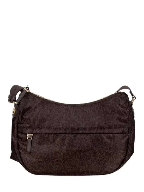 Borbonese Luna Middle Shoulder Bag - Brown