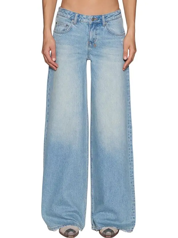 Ksubi Dropout Jean Traveller Blue - Denim