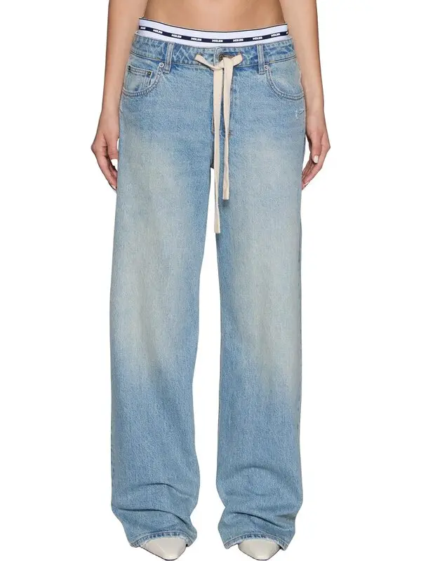 Ksubi Low Rider Boxer Traveller Jeans - Denim