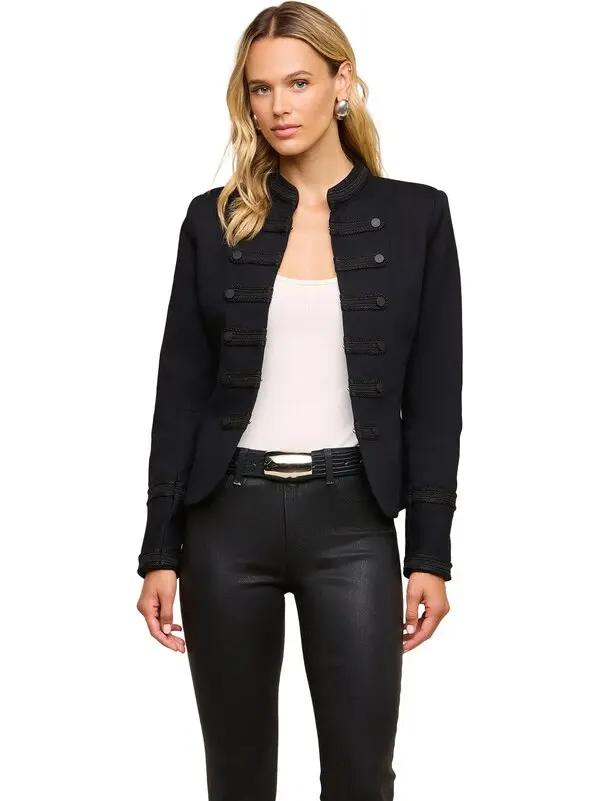L'Agence Victory Jacket - Black