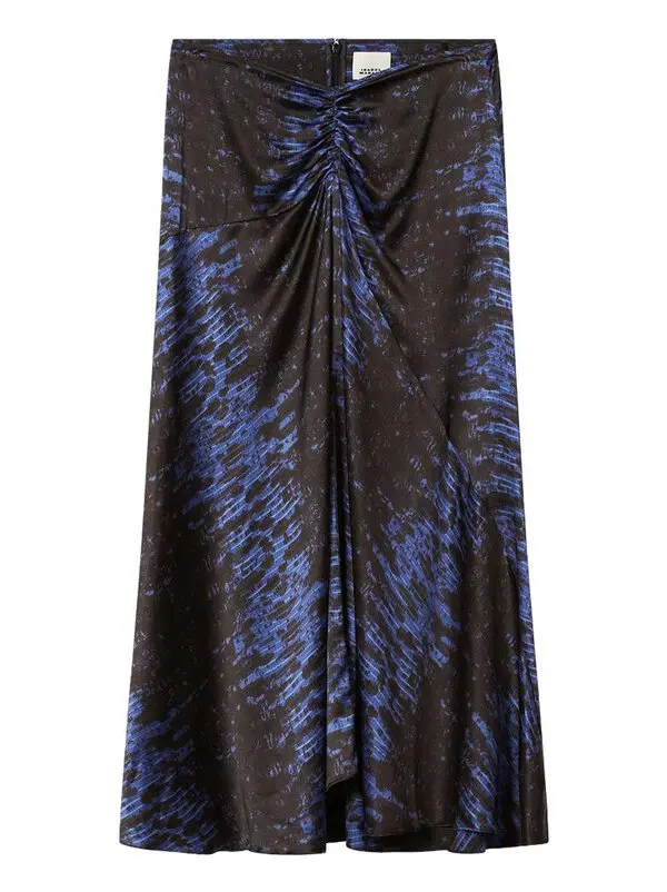 Isabel Marant Étoile Laren Silk Skirt - Midnight