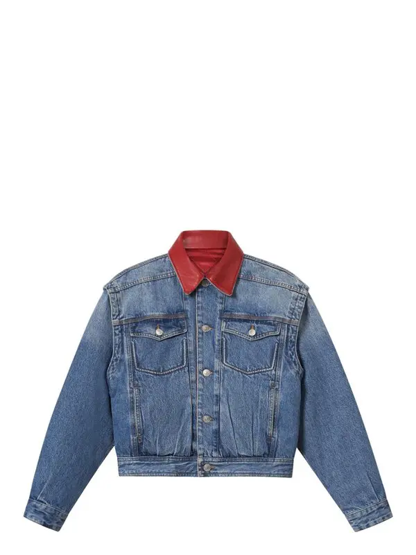 Isabel Marant Étoile Devyn Quilted Denim Jacket - Blue