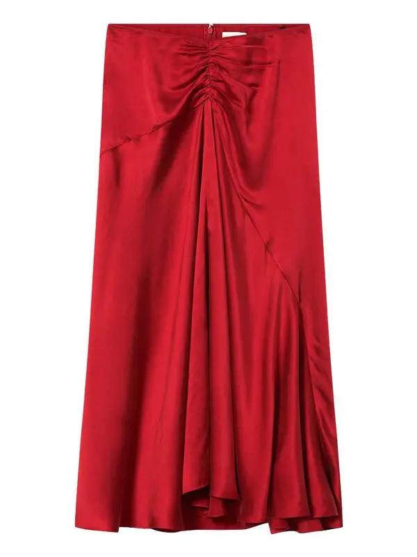 Isabel Marant Étoile Midi Skirt - Red