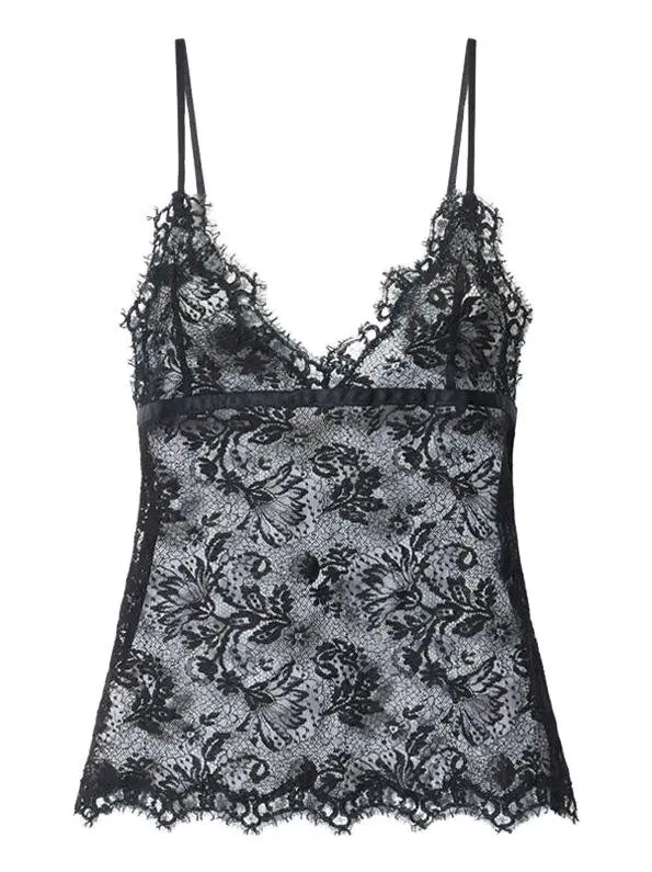 Isabel Marant Étoile Adiena Lace Camisole - Black