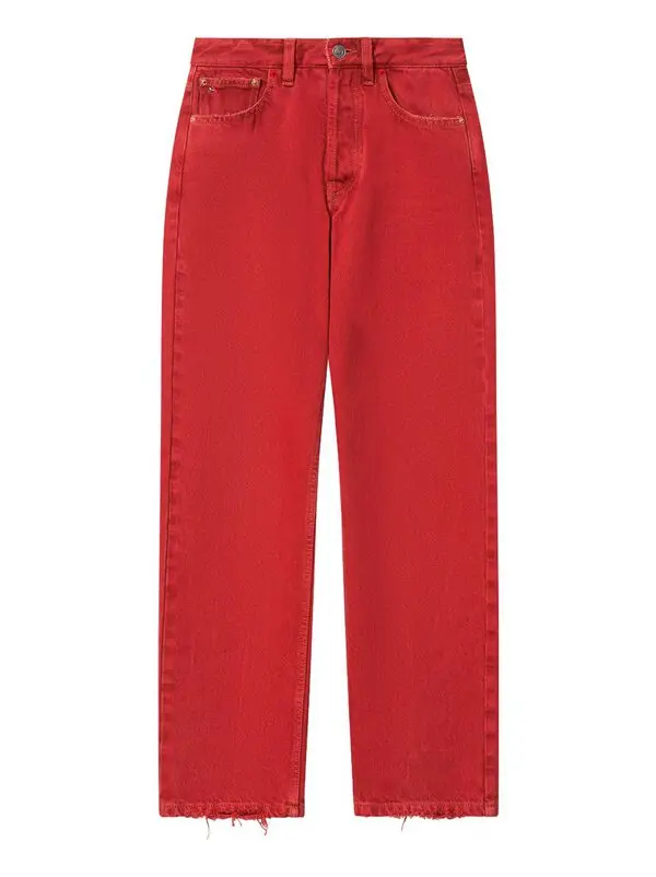 Isabel Marant Étoile Daya Regular Jeans - Red