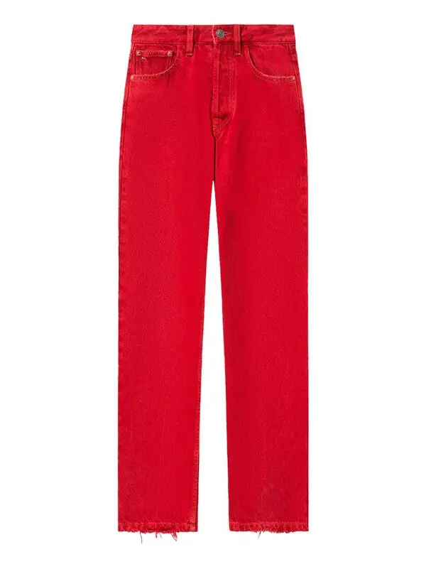Isabel Marant Étoile Daya Regular Jeans - Red